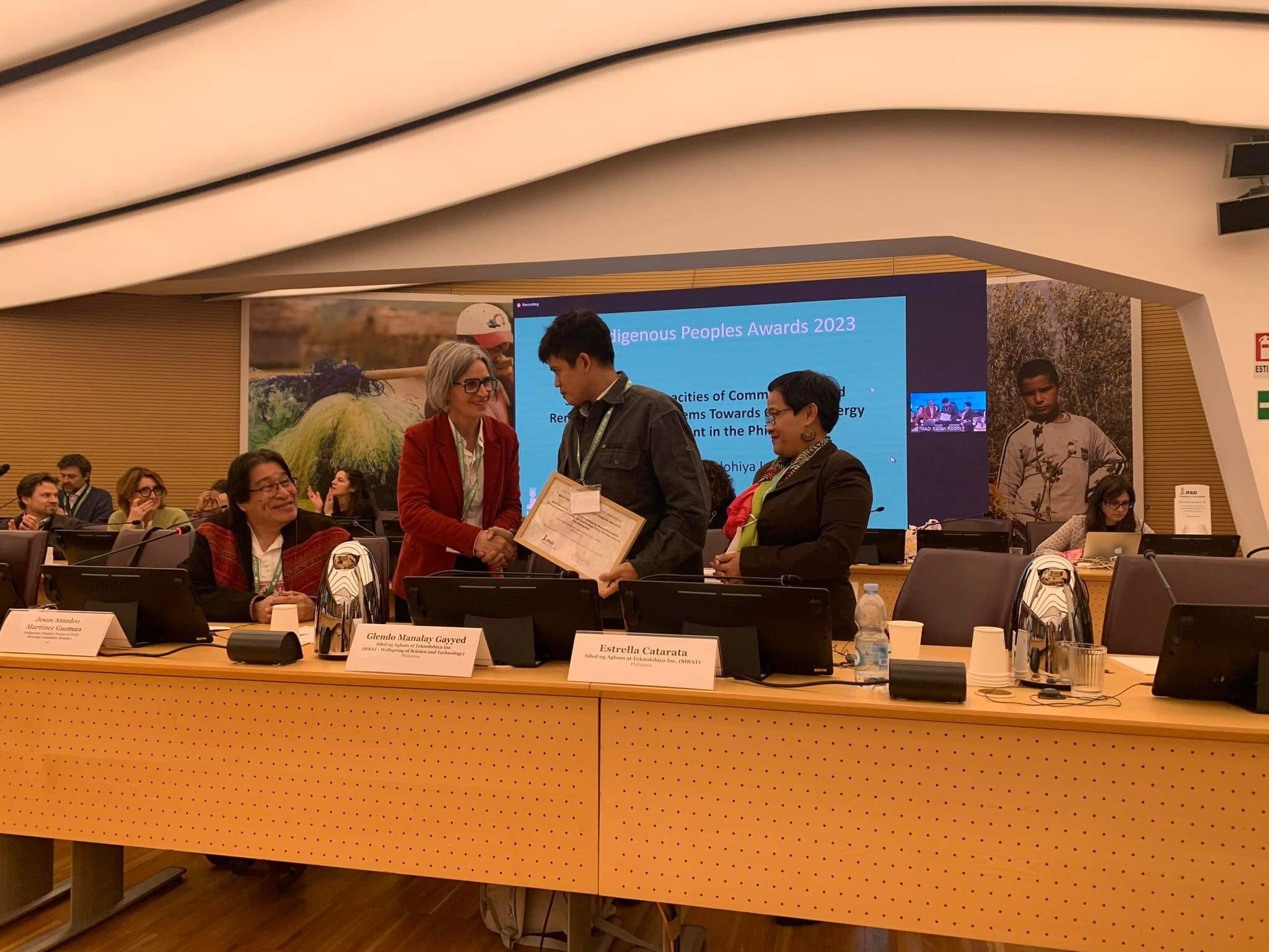 From Cordillera, Philippines to Rome Italy. - SIBAT