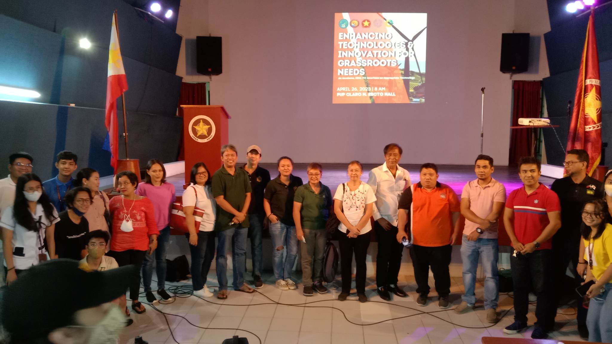 ENHANCING TECHNOLOGIES AND INNOVATIONOS FOR GRASSROOTS NEEDS; an ...