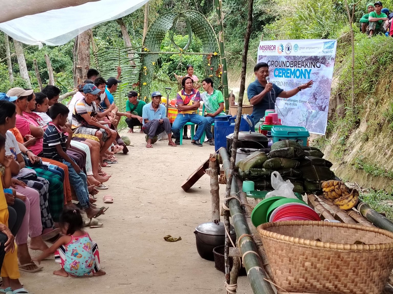 GROUNDBREAKING CEREMONY OF MICRO-HYDRO POWER SYSTEM IN 2 VILLAGES IN ...